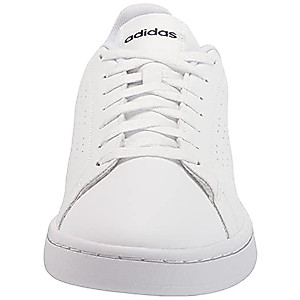 adidas mens Advantage Racquetball Shoe, White/Cloud White/Ink, 11 US