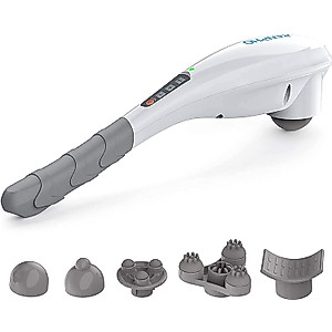RENPHO Rechargeable Hand Held Deep Tissue Massager for Muscles, Back, FSA HSA Eligible Cordless Electric Percussion Body Massage for Foot, Neck, Shoulder, Leg, Calf