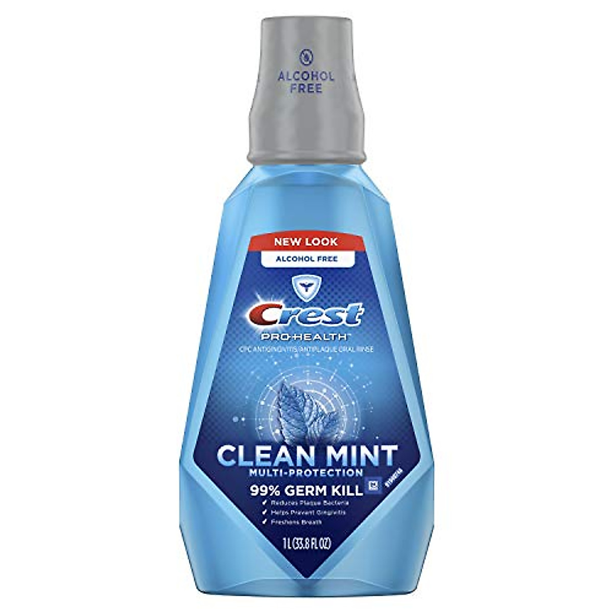 Crest ProHealth Multi-Protection Refreshing Mouthwash Clean Mint 33.8 fl oz