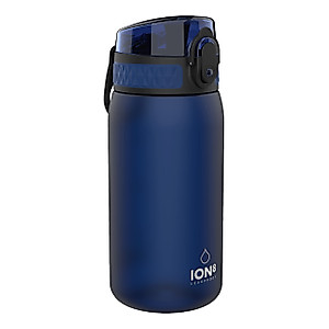 Ion8 Pod Leak Proof BPA Free Kids Water Bottle, 350ml (12 oz), Frosted Navy (B074W4BDG4)