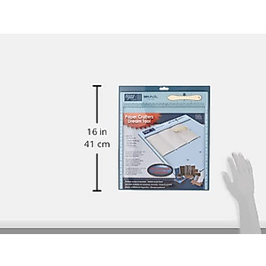 Scor-Pal SP108 Eighths Measuring and Scoring Board, 12" by 12", 1/8" Space Grooves