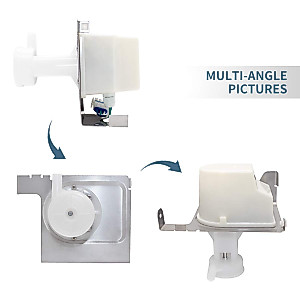 Sikawai 2217220 Ice Maker Circulation Pump Assembly Water Pump - Replacement for G-E Whirl-pool Hot-point Ken-more Replaces WP2217220 WR57X10028 2217220 2185531 2185748