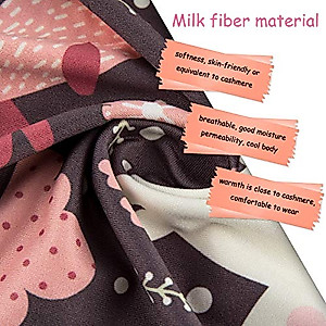 FOZZA Car Seat Canopy for Babies, High Stretchy & Ultra Soft Car Seat Cover, Multi- use Breastfeeding Covers, Shower Gifts for Boys and Girls(Unicorn Print)