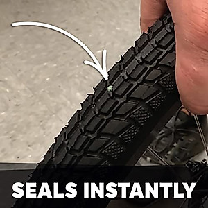 Slime 10004 Dirt Bike Tube Puncture Repair Sealant, Prevent and Repair, Suitable for All Dirt Bikes with Tubes, Non-Toxic, Eco-Friendly, 16oz Bottle