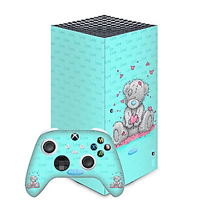 Head Case Designs Officially Licensed Me To You Love Classic Tatty Teddy Vinyl Sticker Gaming Skin Decal Cover Compatible With Xbox Series X Console and Controller Bundle