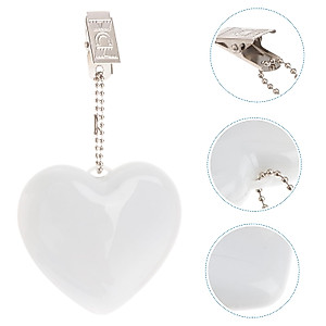 Uonlytech Heart LED Light Handbag Illuminator Touch Sensor Lamp Xmas Cold White Tree Hanging Ornament Valentines Day Gift Party Favor