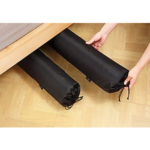 Primst 4PCS Carpet Waterproof Storage Bag, Oxford Cloth Drawstring Rug Bags, Fits 78" Wide Rugs, Ideal for Moving, Storing and Transporting Carpets (10" x 85")