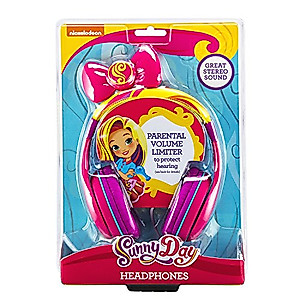 Sunny Day Headphones for Kids with Built in Volume Limiting Feature for Kid Friendly Safe Listening