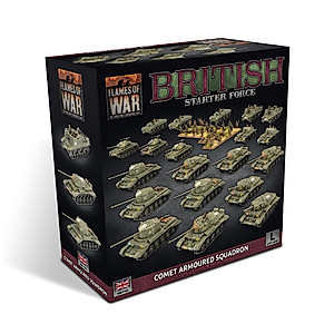 Flames of War British Comet Armoured Squadron