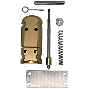 12 Gauge Trip Wire Alarm by Trip Alarm Co. Perimeter Defense Device 360° Coverage Quad 3.0, Camping and Security (Desert Brown)