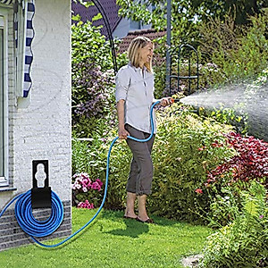 Ponwec Garden Hose Holder - 2Pack Water Hose Holder with 4 Screws,Stainless Steel Heavy Duty Hose Storage Hook Durable Hose Wall Mount Fit 25FT/50FT/75FT/100FT Hose(2PCS)