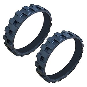 Czepa 2 Parks Tires for Irobot Roomba Wheel Series 500, 600, 700, 800 and 900 e5 e6 i7, Replacement for All IROBOT roomba Models (2 Packs)