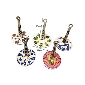 Vaveren 5 Pieces Wrist Yarn Ball Holder Crochet Yarn Holder on Wrist Yarn Storage Yarn Dispenser for Knitting Supplies DIY Sewing Crochet Enthusiast