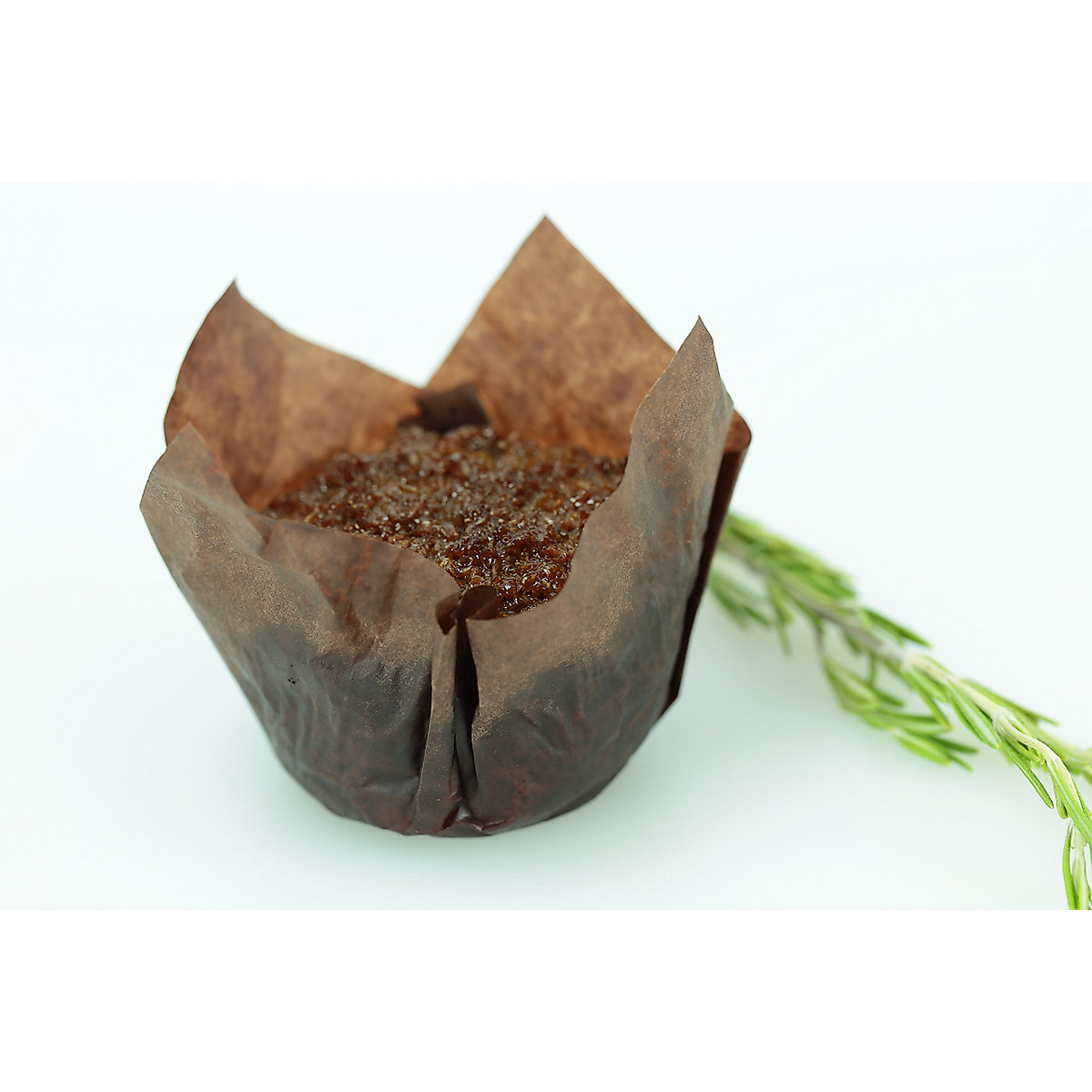 Brown Tulip Baking Cups, Large Size, Pack of 50