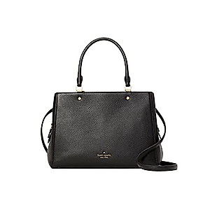 Kate Spade Leila Medium Triple Compartment Satchel Women's Leather Handbag