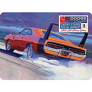 AMT 1969 Dodge Charger Daytona (USPS Stamp Series Collector Tin) 1:25 Scale Model Kit