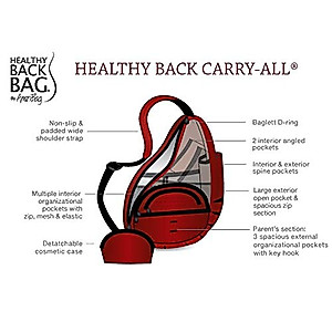 AmeriBag Healthy Back Bag Carry All Extra Large (Denim)