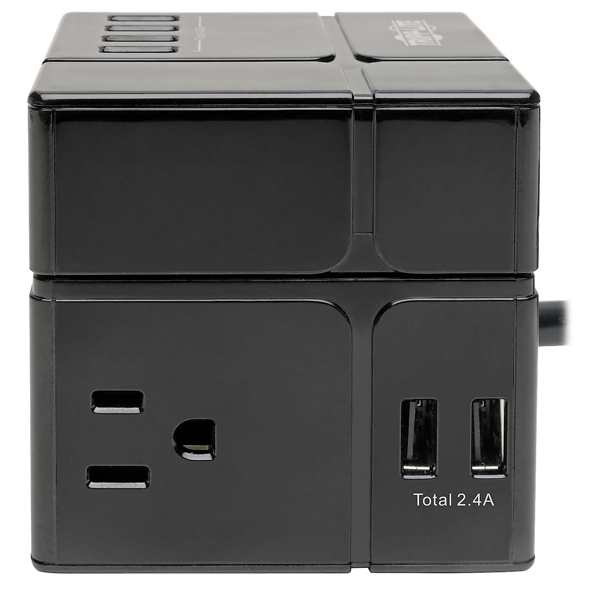 Tripp Lite Safe-IT Cube Surge Protector & Charging, 3-Outlets, 6-USB Ports, 8ft / 2.4M Cord, 50,000 Insurance & Limited Life Manufacturer's Warranty (TLP368CUBEUAM)
