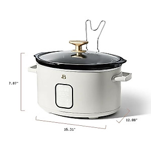 6 Quart Programmable Slow Cooker (White Icing)
