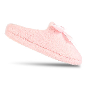 Jessica Simpson Girls Plush Marshmallow Slide On House Clog With Memory Foam Slipper, Pink, Large Little Kid US
