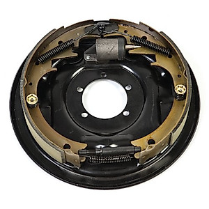 Husky 30787 Black Painted 12" x 2" Right Hand Hydraulic Brake Assembly - 6000 lb. Rated Axle Capacity