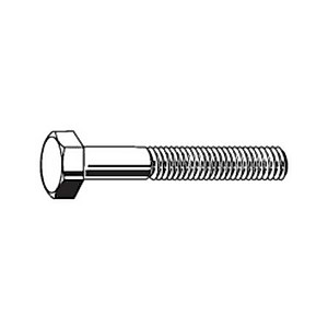 1/2"-20 x 2" Grade 8 Zinc Yellow UNF (Fine) Hex Head Cap Screws, 10 pk.