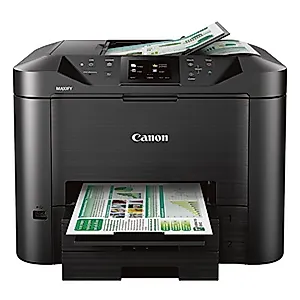 Canon Office and Business MB5420 Wireless All-in-One Printer,Scanner, Copier and Fax, with Mobile and Duplex Printing, Black, Desktop