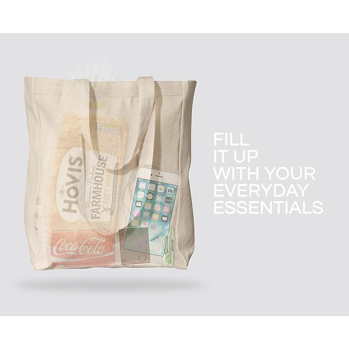 12 Pack Canvas Tote Bags – Design Your Own Party Favor Pack Tote Canvas Bags by Big Mo’s Toys