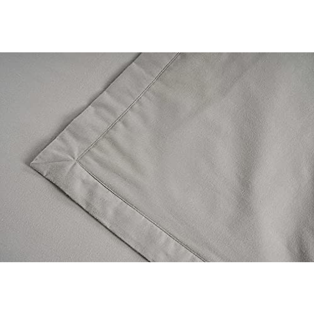 LANE LINEN Twin Size Blanket for Bed – 100% Cotton Oversized Throw for Couch - 320GSM Lightweight Soft Breathable 3-Layer Cooling Summer Blanket – Percale Weave – Self Softening – 68”x90” Silver