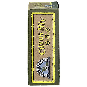 Down to Earth Organic Citrus Fertilizer Mix 6-3-3, 1 lb