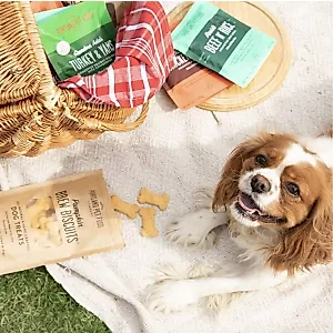 CRAFTED BY HUMANS LOVED BY DOGS Portland Pet Food Company Brew Biscuit Dog Treats (3 x 5 oz Bags Variety Pack) – Mixed Flavors –All Natural, Human-Grade, USA-Sourced and Made