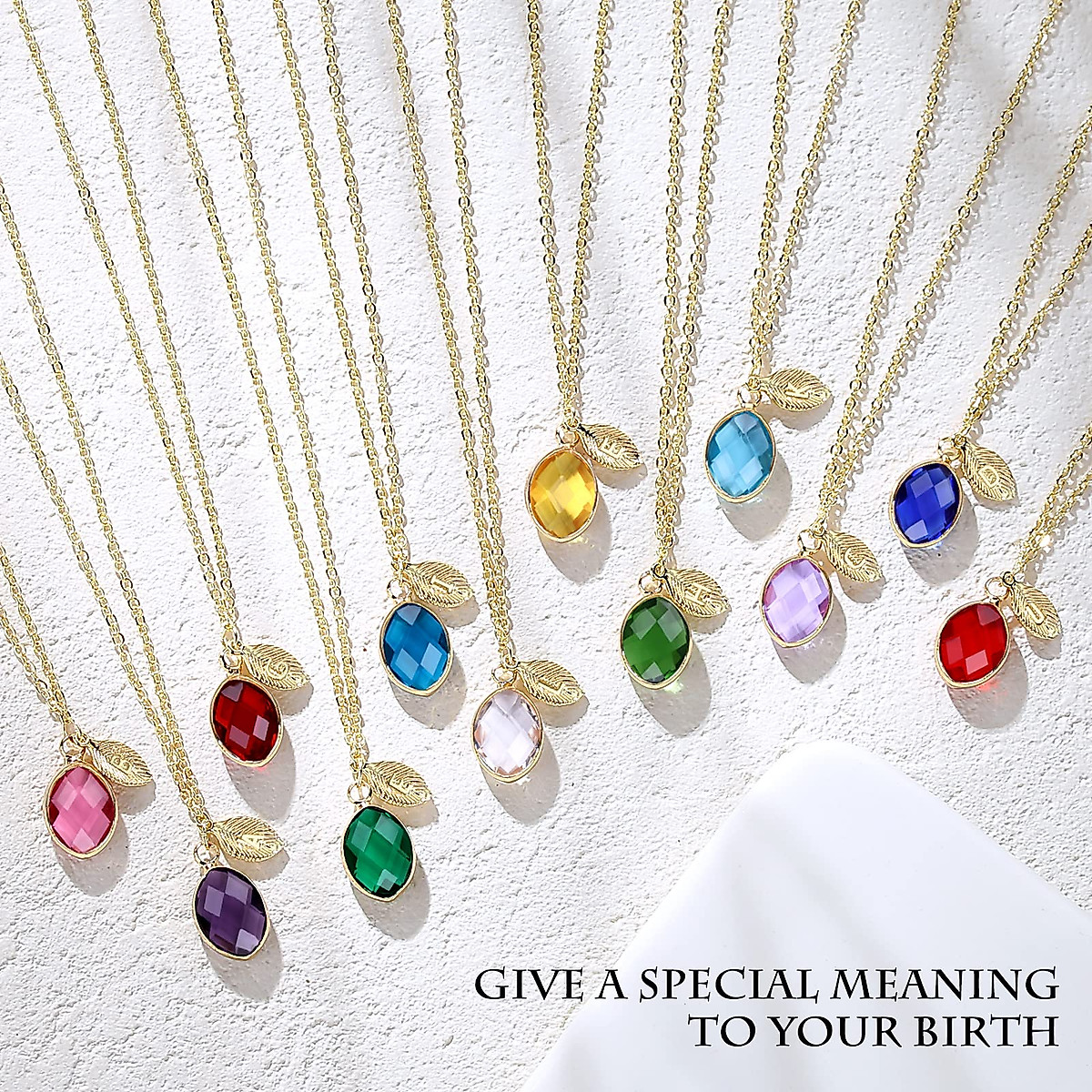 Me&Hz June Birthstone Necklace for Women 14K Gold Filled Dainty A Initial Necklace Light Purple Crystal Pendant Alexandrite Necklace for Mom Daughter Grandma Personalized June Birthday Gift