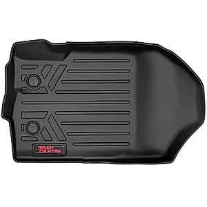 Rough Country All Weather Floor Mats Set for Chevy/GMC 1500 Extended Cab (1999-2006) - Custom Fit Rubber Floor Mats, Durable Rubber Truck Mats, Waterproof Truck Floor Mats