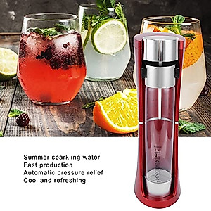 Portable Sparkling Water Maker: Effortless, Efficient, and Secure - Enjoy Refreshing Bubbles Anywhere!
