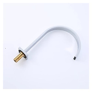 ItoNc Brass Five-piece Bathtub Faucet 5 hole Separated Split Bath Tub Hot and Cold Water Mixer Tap with Handheld Shower,Kitchen faucets, zq102612