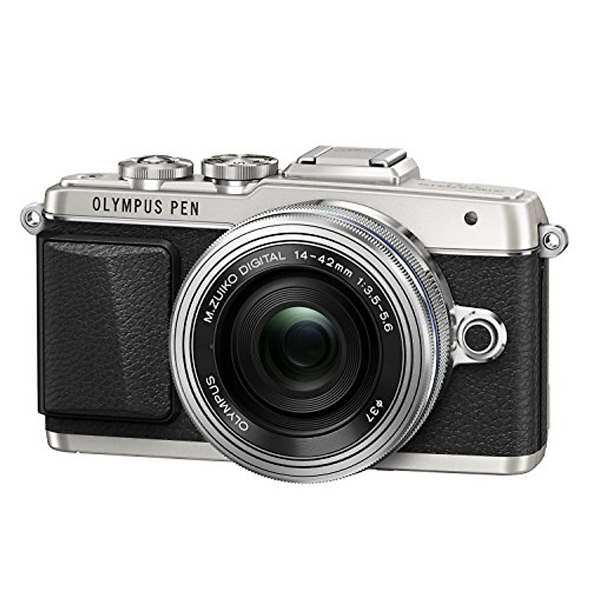 Olympus E-PL7 16MP Mirrorless Digital Camera with 3-Inch LCD with 14-42mm EZ Lens (Silver) - International Version