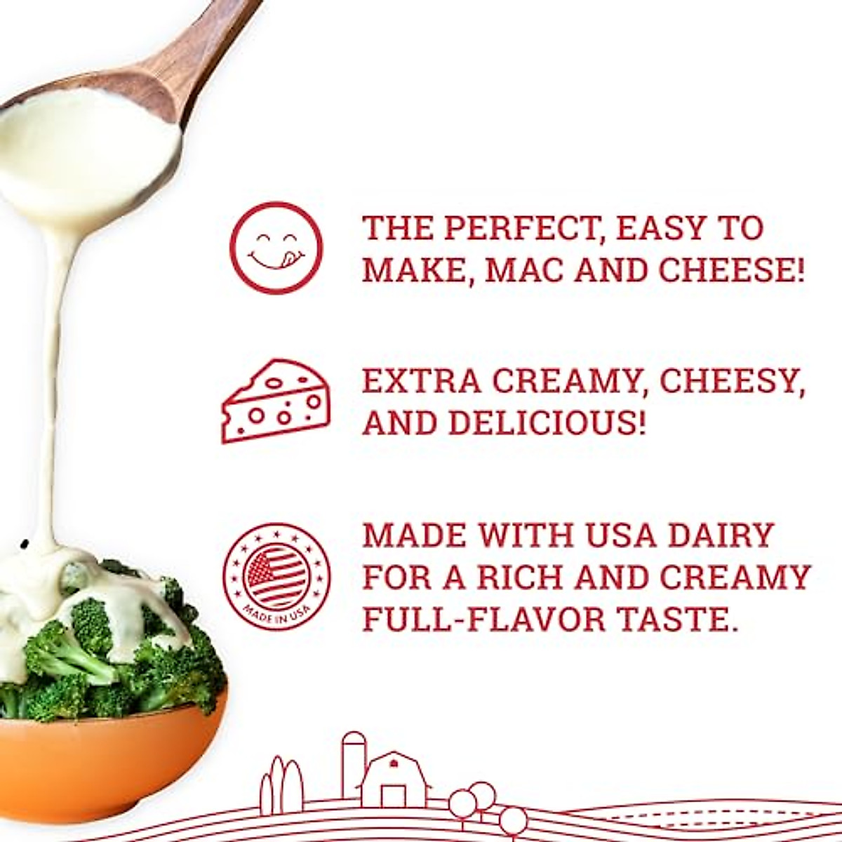 Hoosier Hill Farm Big Daddy Mac Mix, No Color Added, 1LB (Pack of 1)