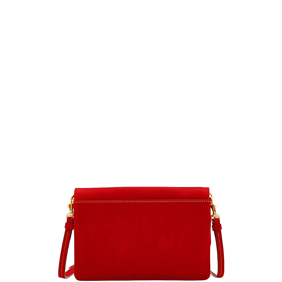 Dooney & Bourke Handbag, Florentine Foldover Zip Crossbody - Red