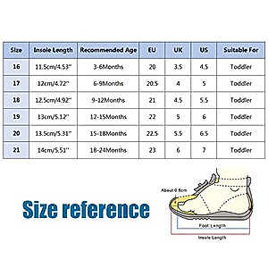 Lykmera Children Cute Knitted Walking Shoes Kids Boys Girls Non Slip Lightweight Toddler Walking Running School Shoes (Pink, 6-9Months)