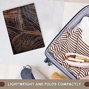 3dRose 22x30 Bath Hand Pool Towel - Wood Turtle Carapace Detail, USA Reptile