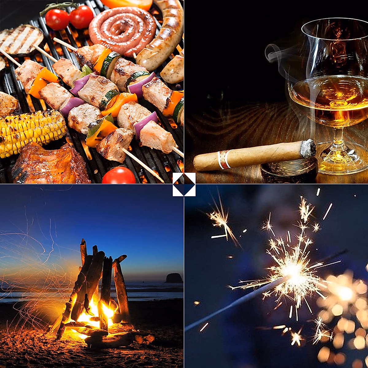 Dual Jet Torch Lighter,1300℃ Kitchen Torch Refillable Butane Adjustable Flame Visible Gas Window Cooking Torch for Cigar Cigarette,DIY,BBQ,Welding,Pink