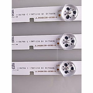 Therpios LCD TV- LED Strip Compatible with Hisense 40'' TV JL.D40081330-003BS-M H40M2100C H40M2600 JHD400DF-E31 40H3C1 40H3B Sharp LC-40LB480U NS-40D510NA19