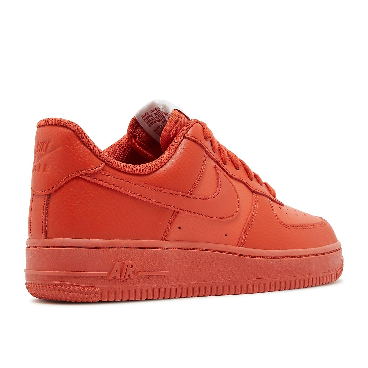 Nike Women's Air Force 1 '07 Size 6.5 Orange