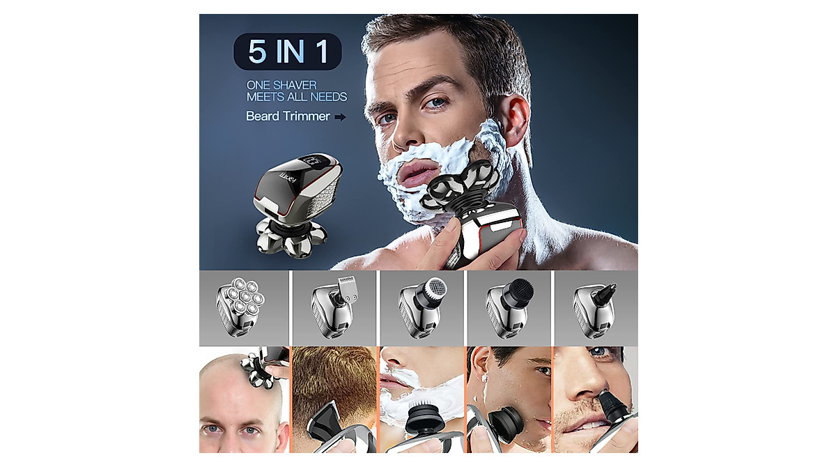 Upgrade Your Grooming with Our 5-in-1 Electric Razor
