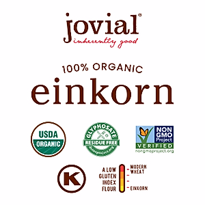 Jovial 100% Organic Einkorn All-Purpose Flour, 10 Pounds