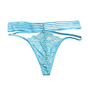 XJYIOEWT Womens Underwear Briefs Nylon Women'S Lingerie Plus Size With Underwire Underwear Organizer For Women Plus Size Lingerie For Women,Sheer Lace Sexy V Neck Bodysuit,Eyelash One Piece Sky Blue