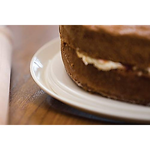 Kitchen Craft Living Nostalgia 3-Tier Metal Cake Storage Tin, 22 x 27 cm (8.5 x 10.5 Inches) - Vintage Blue