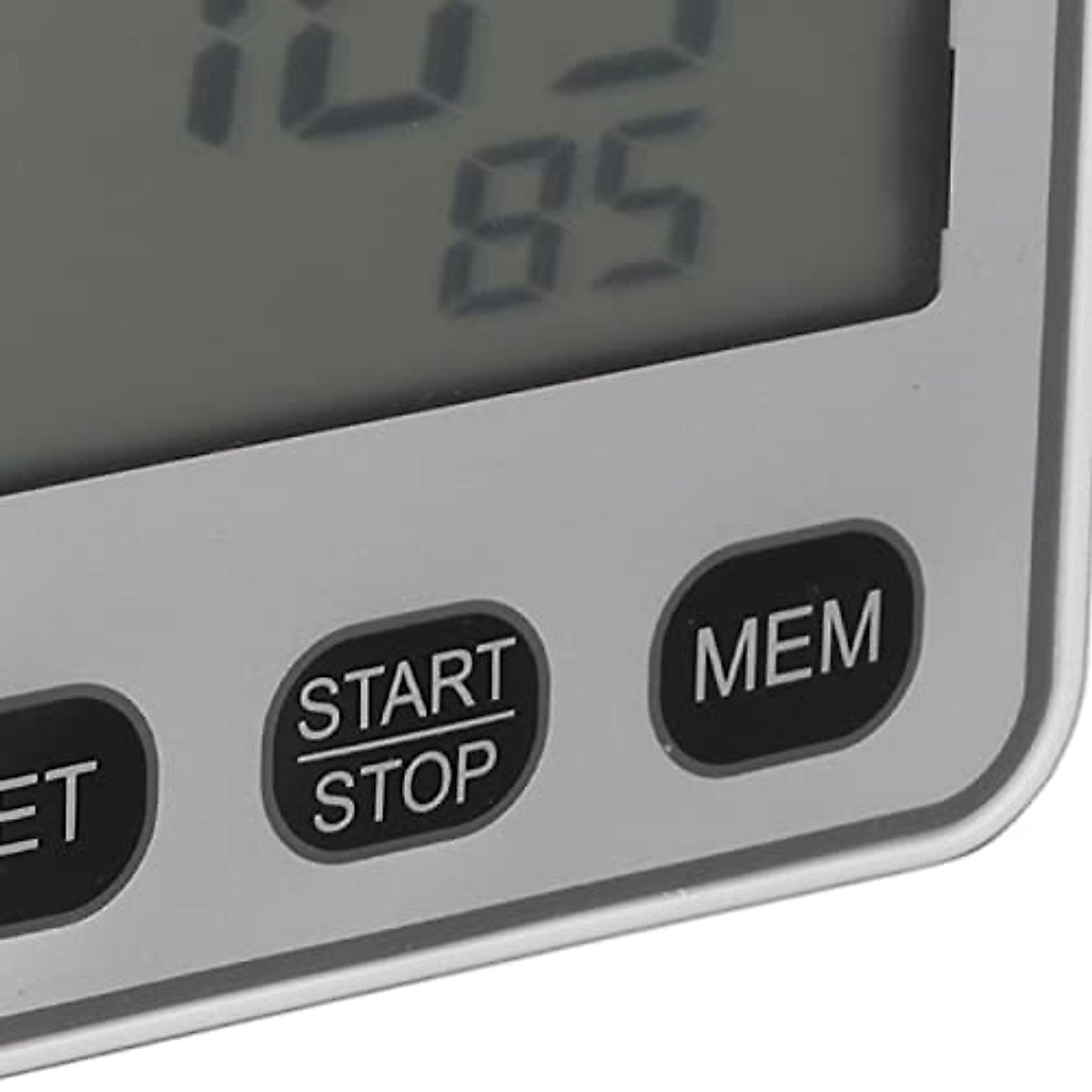 Digital Sphygmomanometer, Voice Function Simple Operation LCD Display Blood Pressure Monitor for Travel