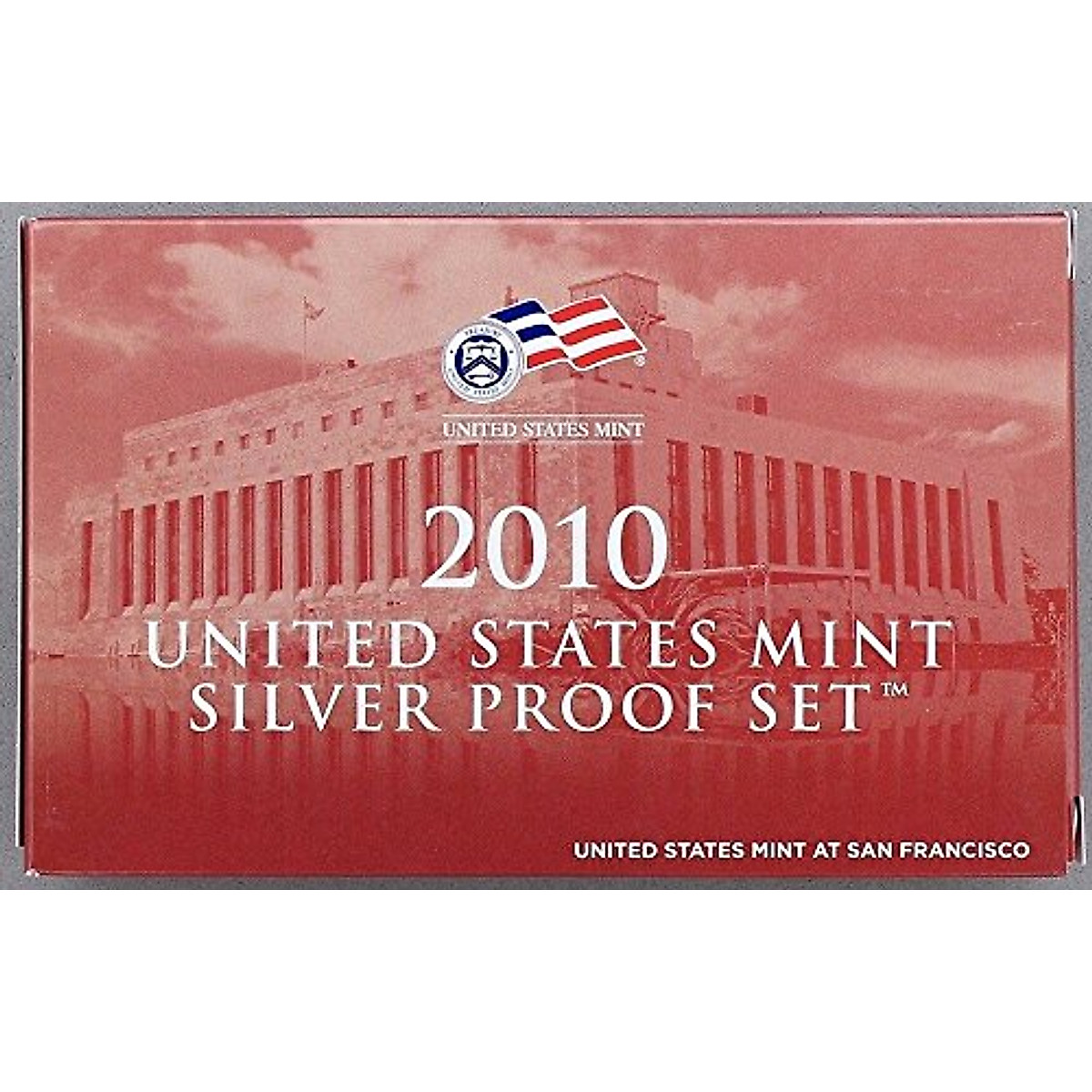 2010 S U.S. Mint 14-coin Silver Proof Set - OGP box & COA Proof