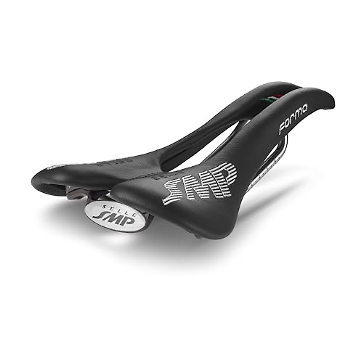 SMP 8032568521743 Unisex Adult Racing Bicycle Saddle, Black, M